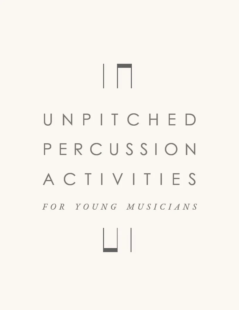 Beginning Unpitched Percussion in Early Elementary Music — Victoria Boler