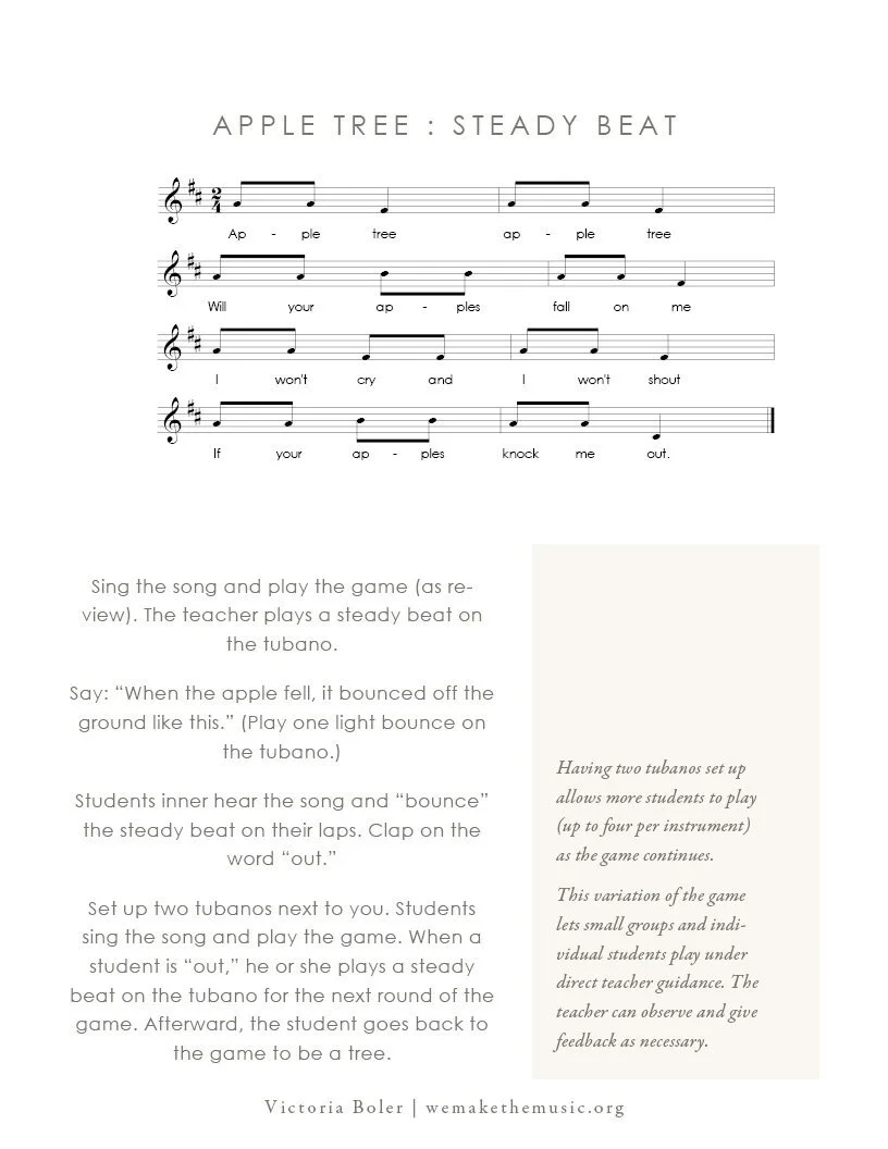 Beginning Unpitched Percussion in Early Elementary Music — Victoria Boler