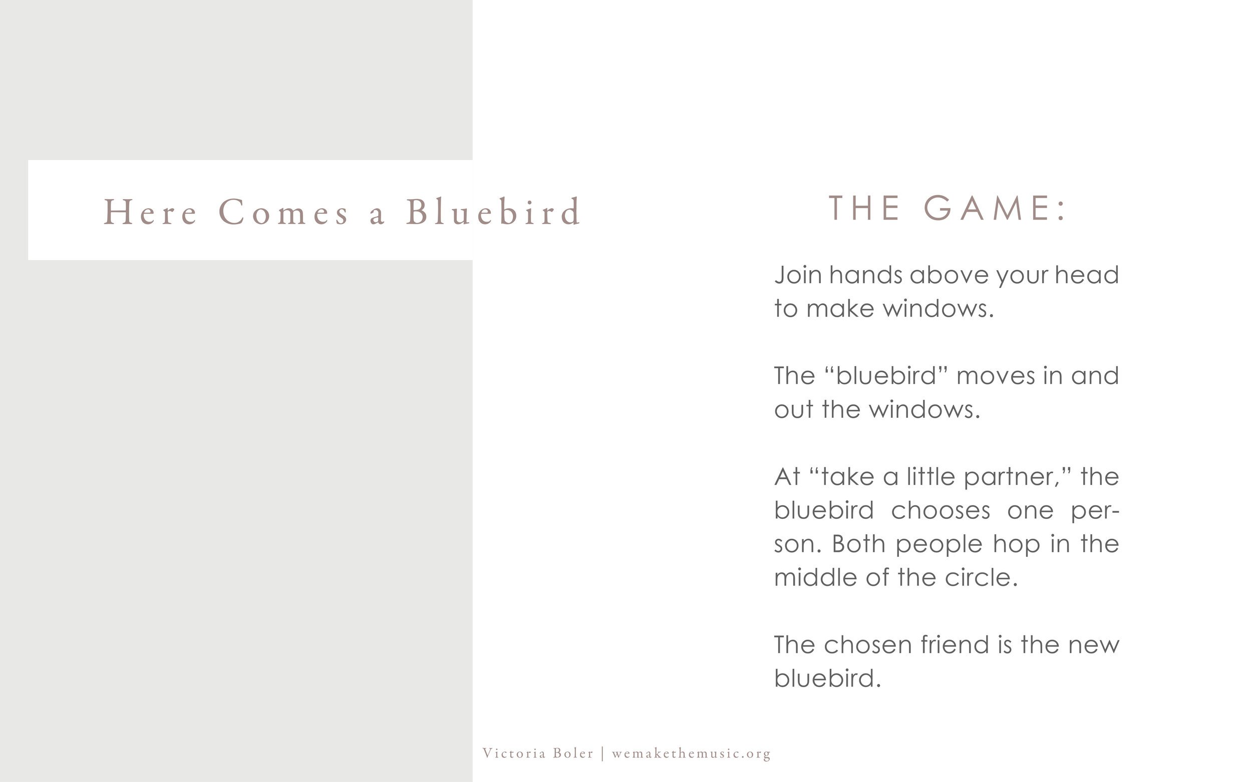 Improvisation Sequences for Elementary Music — Victoria Boler