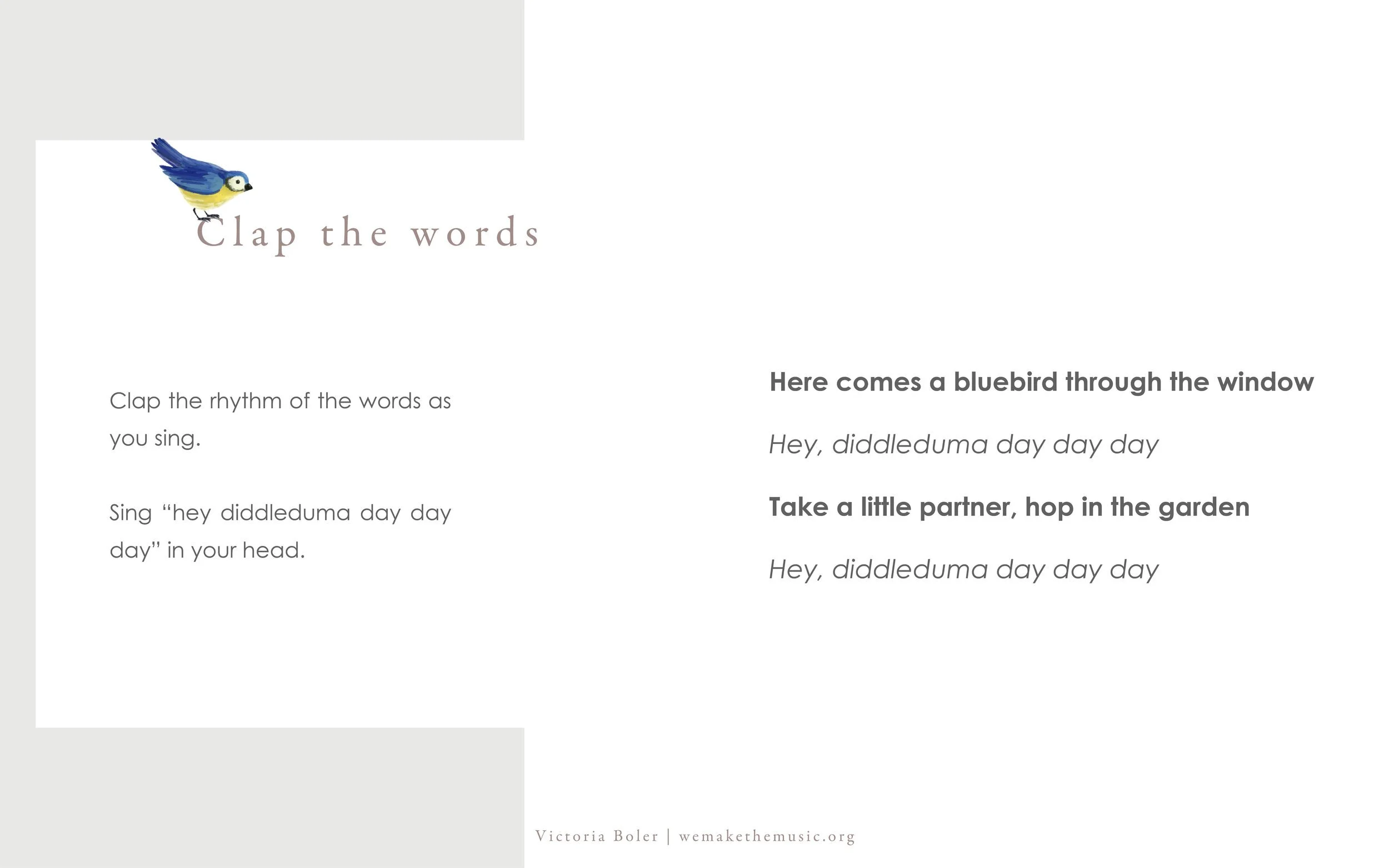 Improvisation Sequences for Elementary Music — Victoria Boler