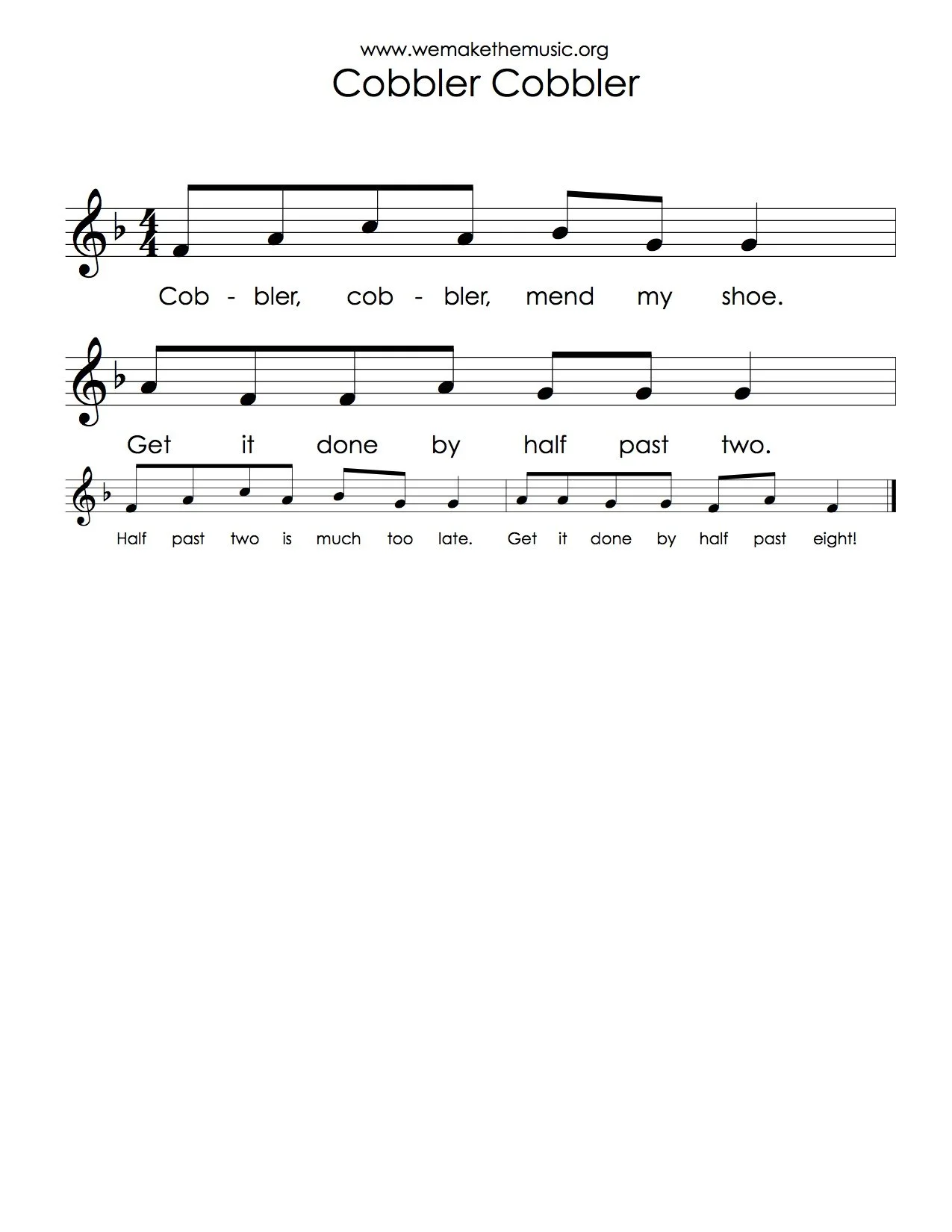 Songs for Teaching Quarter Notes and Eighth Notes — Victoria Boler