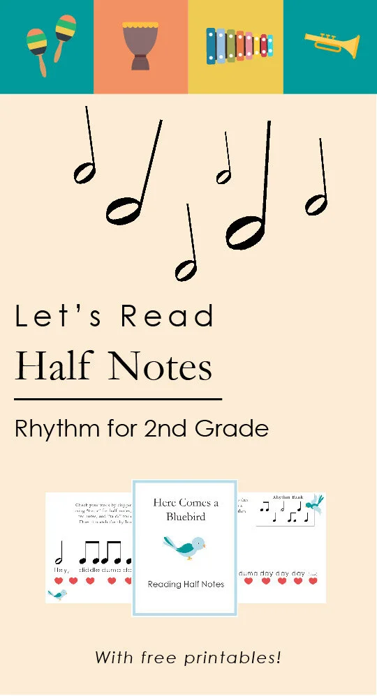 Let's Read Half Notes (Rhythm for Second Grade) — Victoria Boler