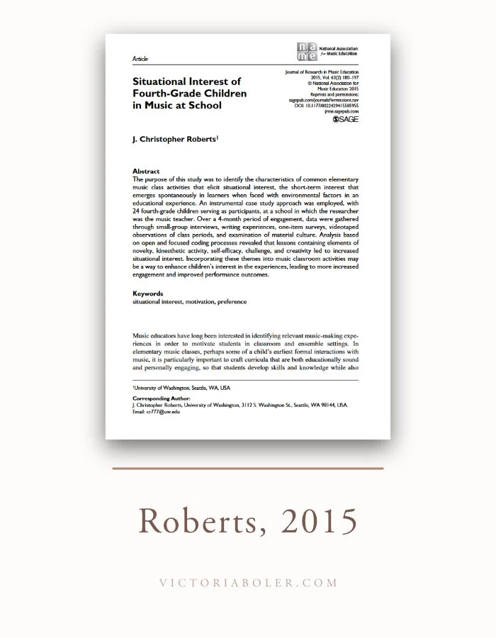 Upper Elementary Music Games — Victoria Boler