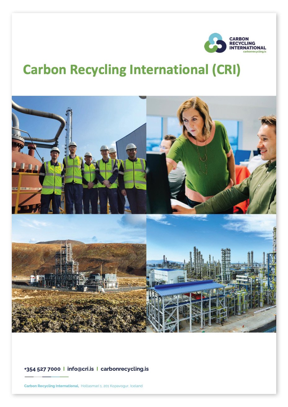 Read the Latest Carbon Recycling International Press
