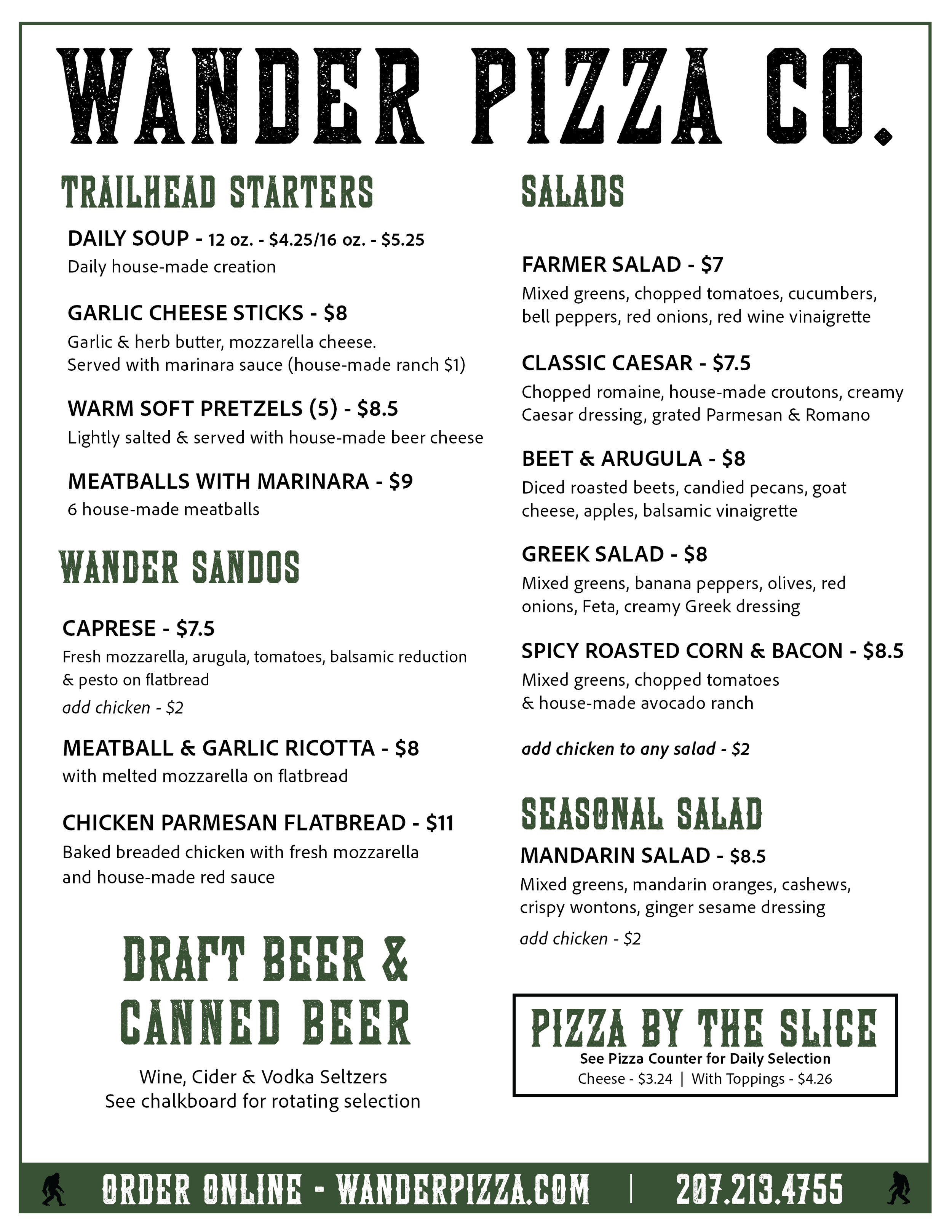 Wander Pizza Co.