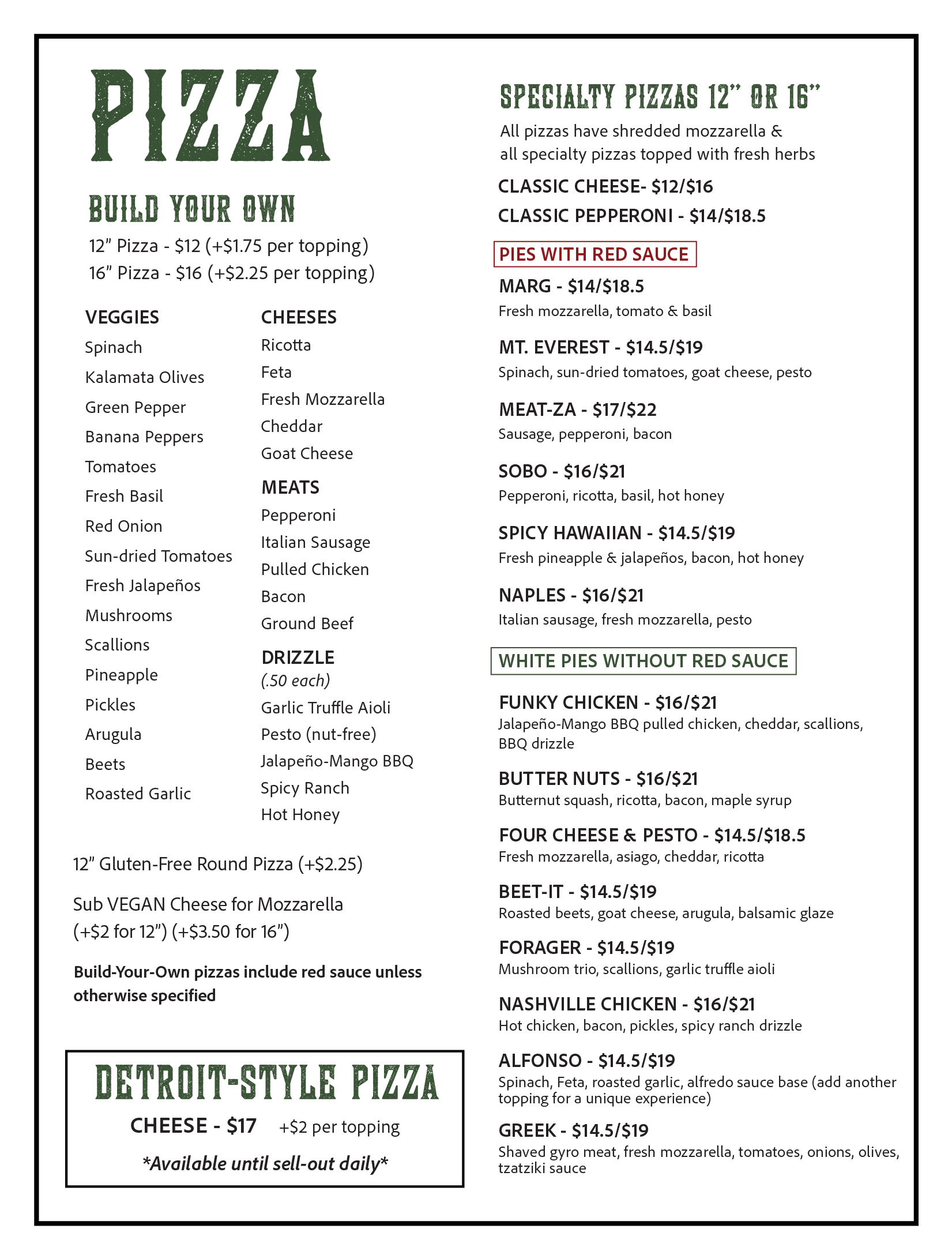 Wander Pizza Co.