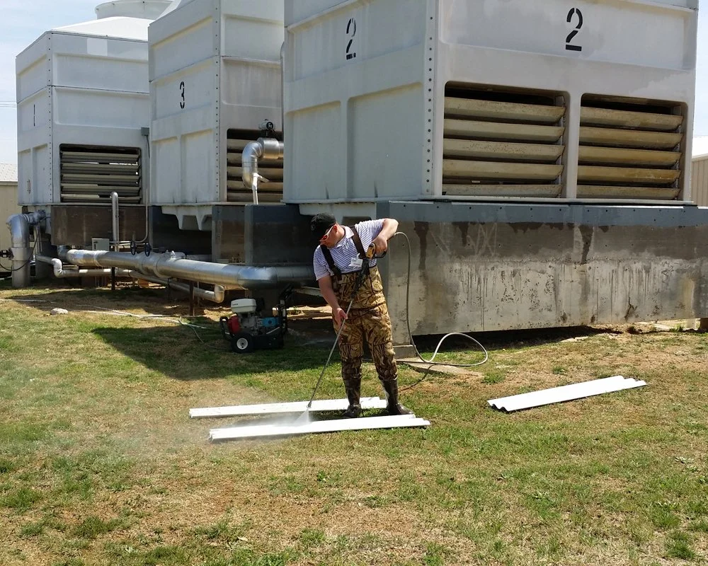 Cooling Tower Cleaning — Worth Hydrochem DFW