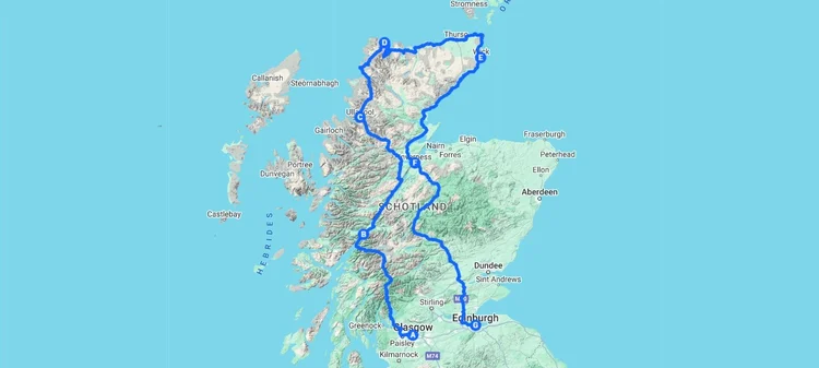 How to Plan the Perfect Motorcycle Route Through Scotland (With Our ...