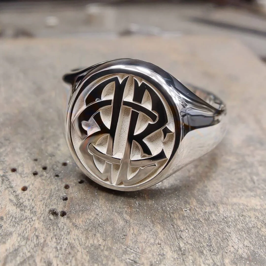 Explore The Different Signet Ring Engraving Options — Laser Engraving ...