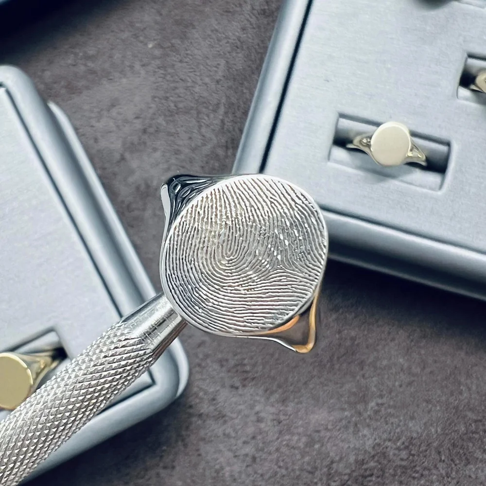 Fingerprint Engraving Service | London, UK — Laser Engraving Service