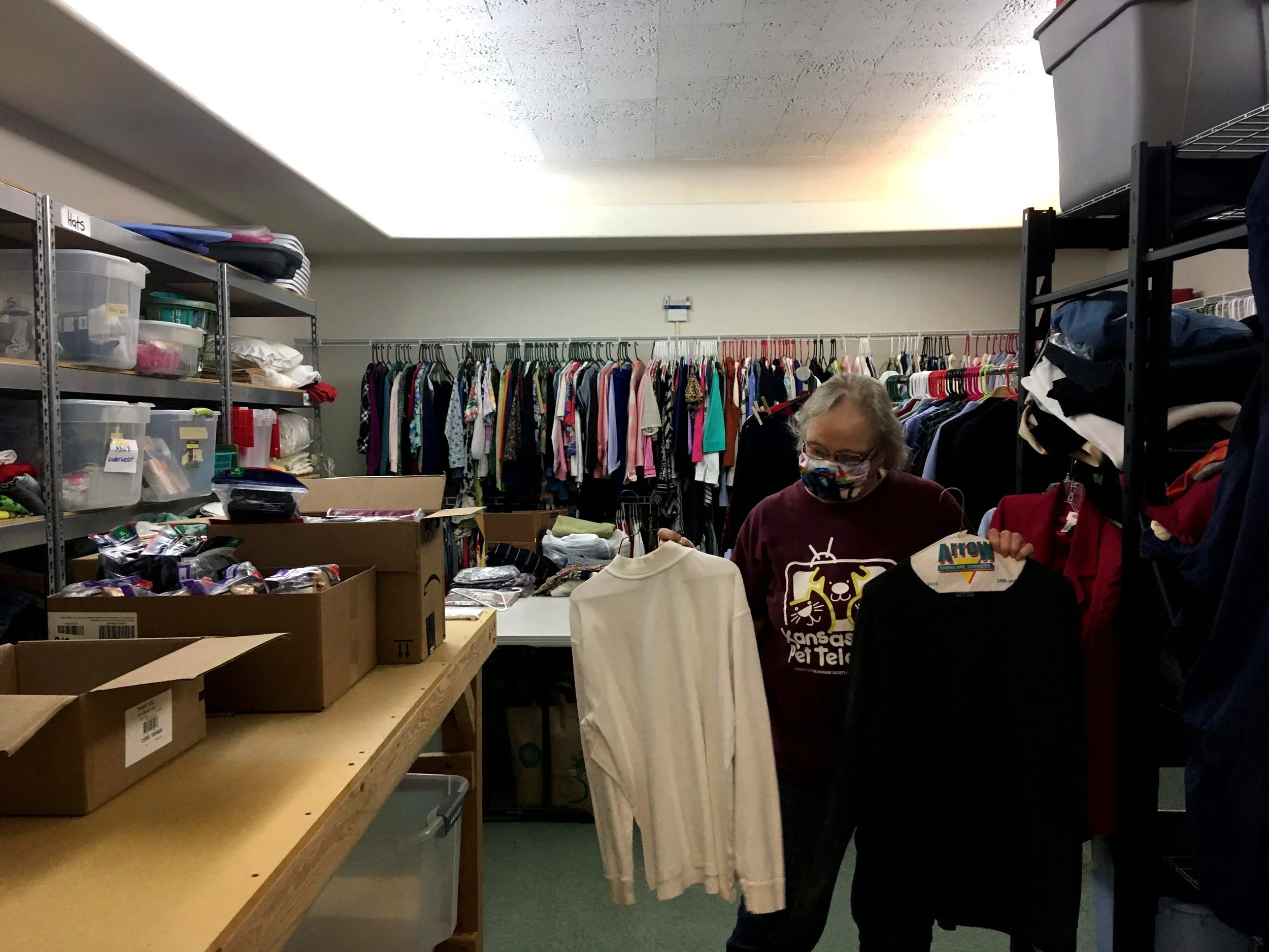 Pantry and Clothes Closet — Central Presbyterian Church - Kansas City