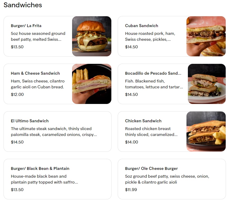 Menu — olecubankitchenatl.com