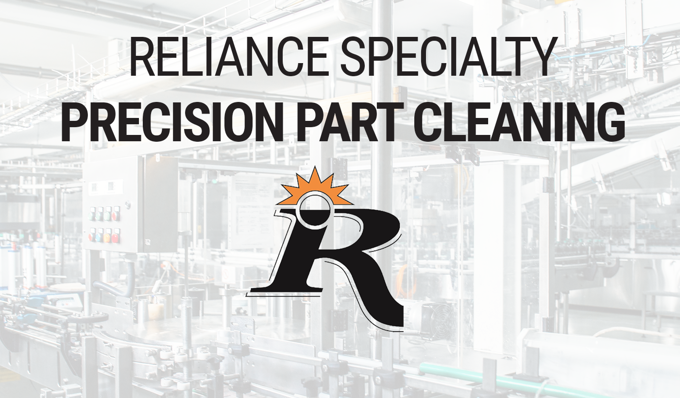 Industrial Parts Washing: Cleaning Machined Metal Parts — Reliance ...
