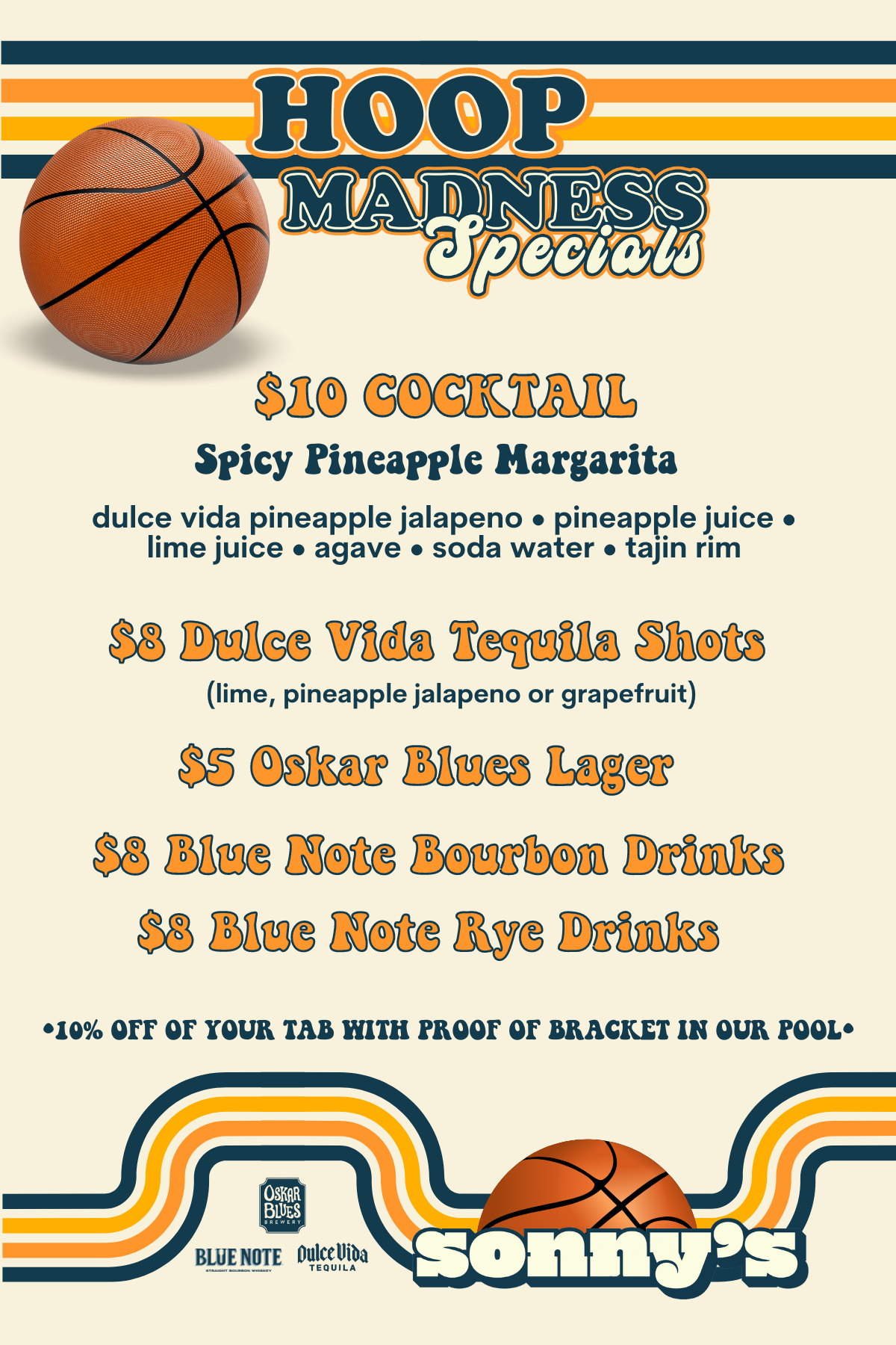 hoop madness — Sonny's Patio Pub