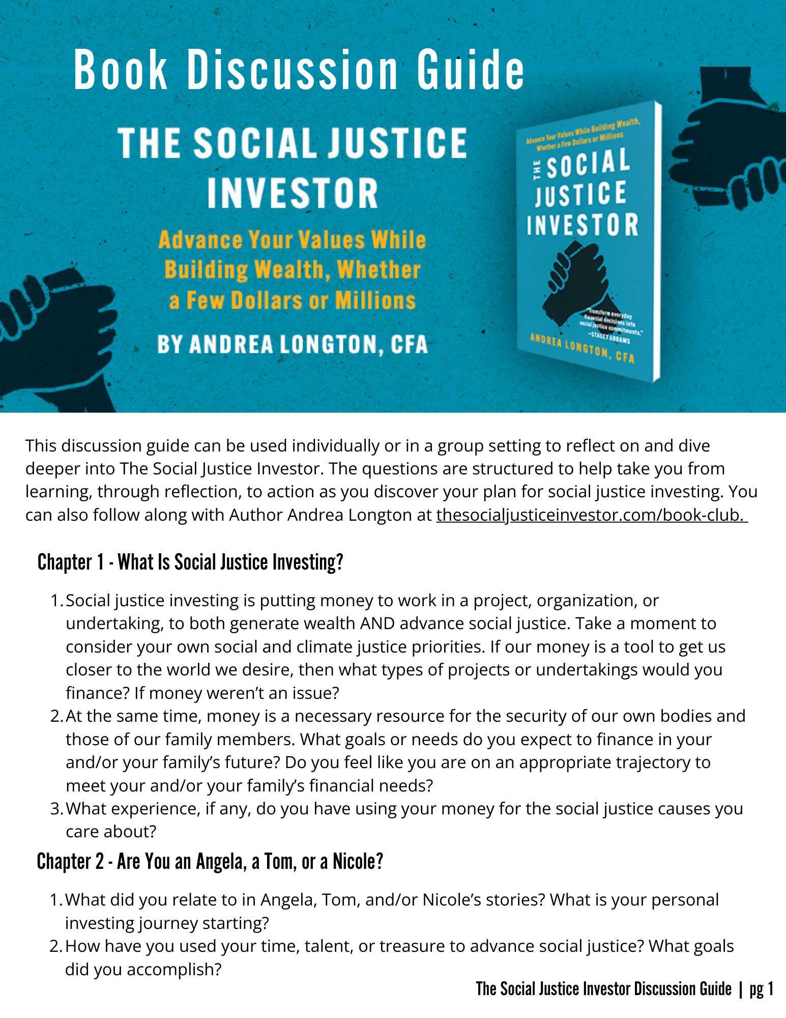 Book Club — The Social Justice Investor