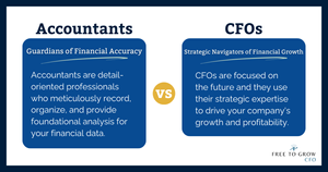 The Difference Between an Accountant and a CFO — Free To Grow CFO