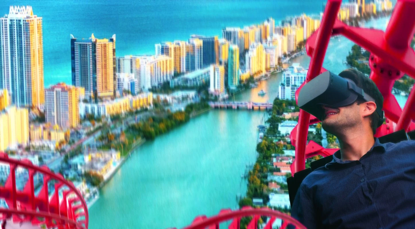 THRILL COASTER | The World's Highest Virtual Reality Roller Coaster