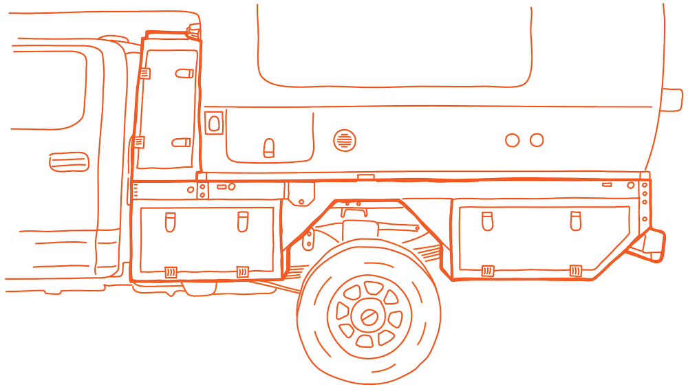 Hi-Endurance Overland Flatbeds // Nimbl Vehicles