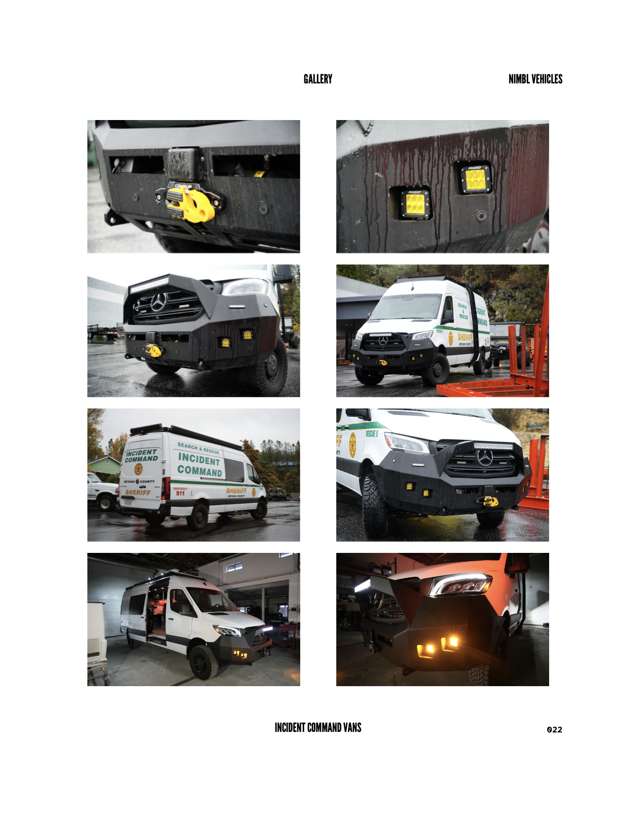 Incident Command Vans // Nimbl Vehicles
