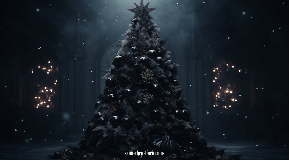 A Christmas of Eerie Elegance: Our Haunted Mansion-Inspired Decor — And ...