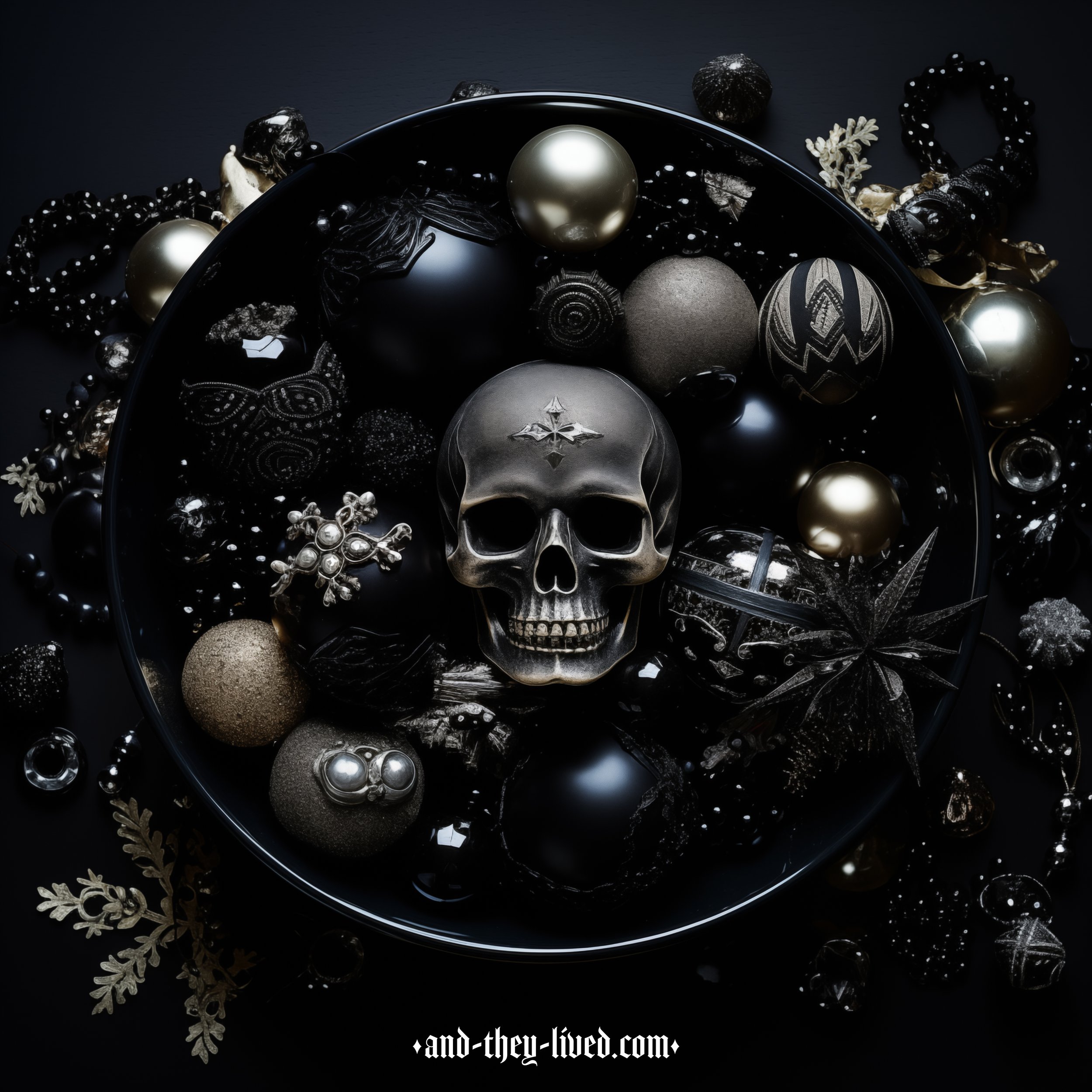 A Christmas of Eerie Elegance: Our Haunted Mansion-Inspired Decor — And ...