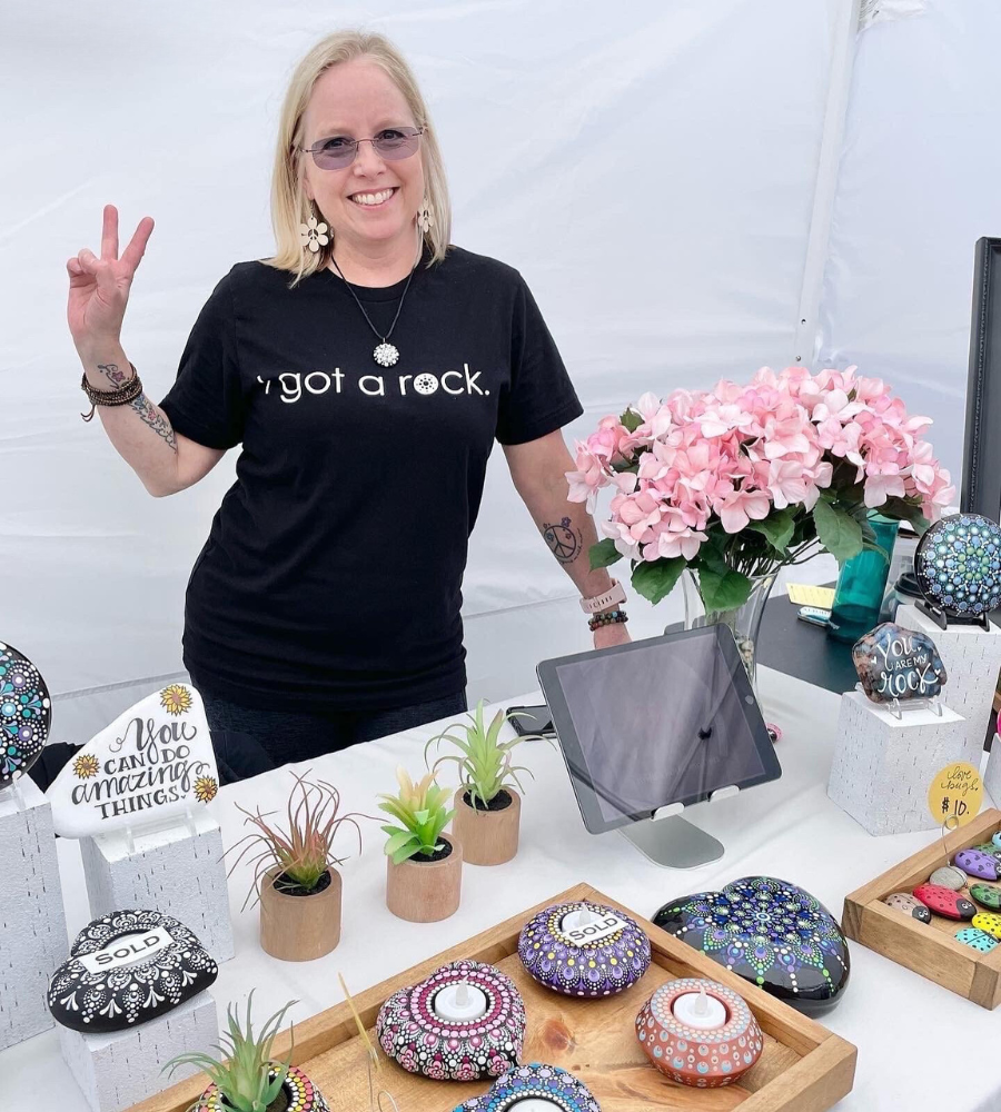 Kristi's Rocks and Dots - Dot Art & Workshops