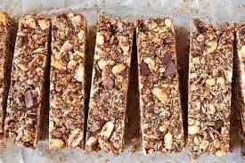 Mocha Peanut 'Pick-me-up' Bars — Nourished & Vibrant