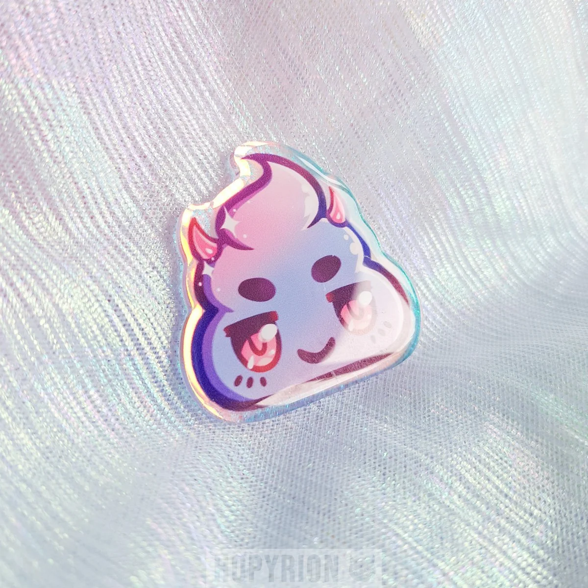 Devil Poop | Sticker — Hopyrion - Kawaii Art Shop