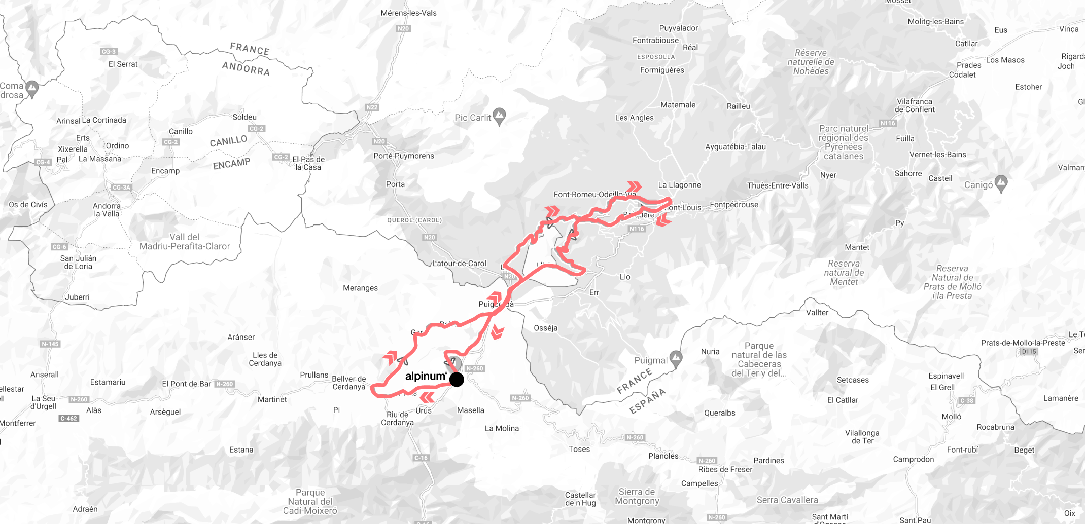 distancia89k — Alpinum TotalEnergies - Alp Cerdanya Cycle Tour