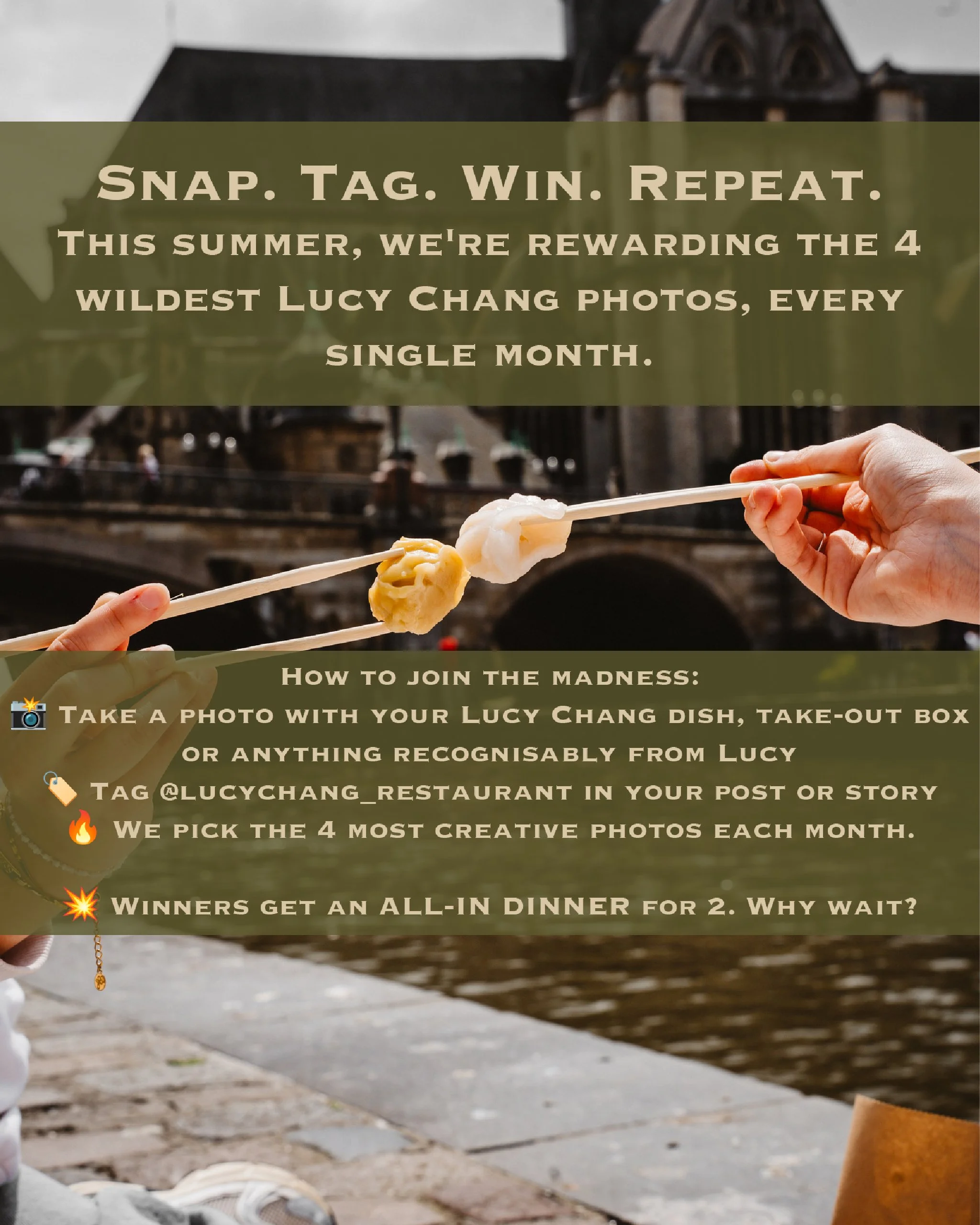 Take Away & Delivery — Lucy Chang