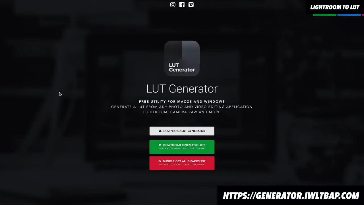 How to Convert Lightroom Presets to LUTs for Real-Time Use — Micro Four ...