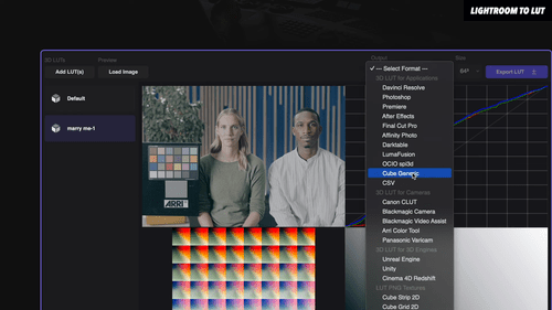 How to Convert Lightroom Presets to LUTs for Real-Time Use — Micro Four ...