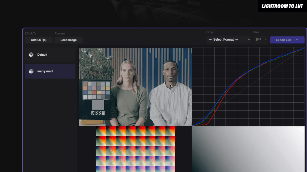 How to Convert Lightroom Presets to LUTs for Real-Time Use — Micro Four ...
