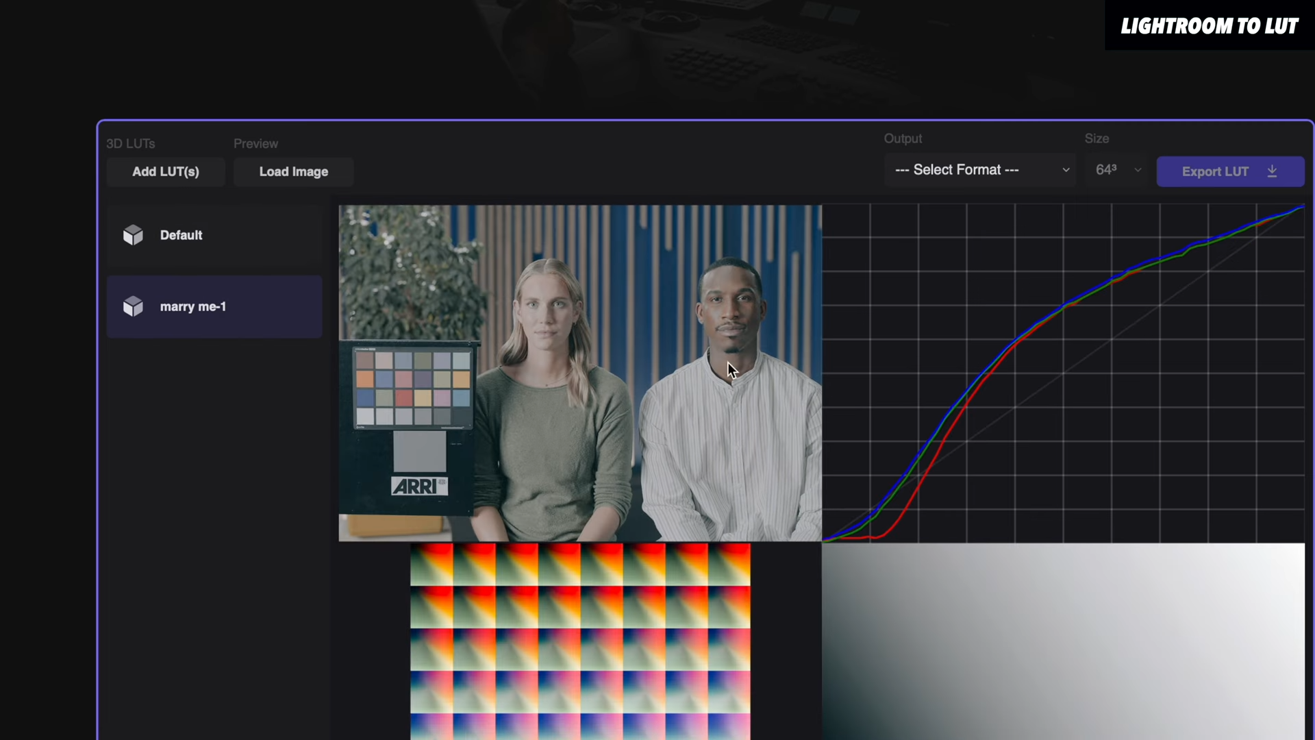 How to Convert Lightroom Presets to LUTs for Real-Time Use — Micro Four ...