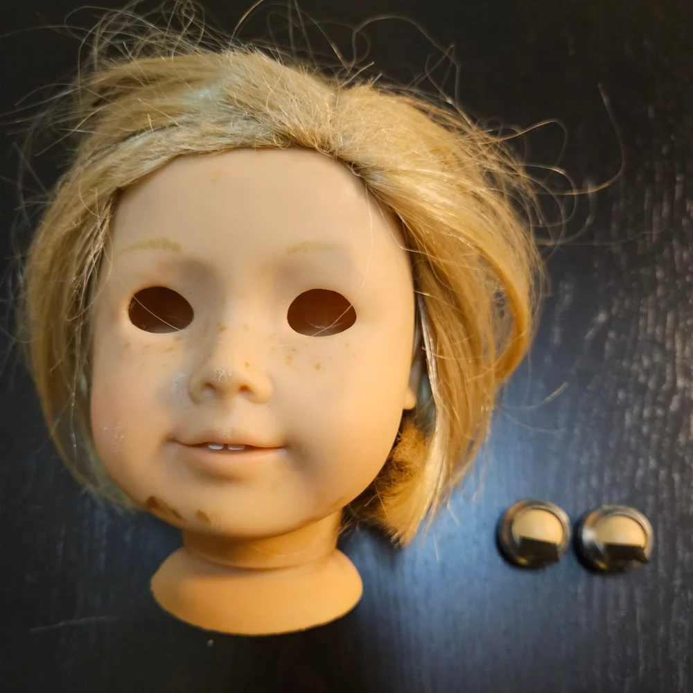 How to do an Eye Swap on an American Girl Doll | Fix My AG Doll