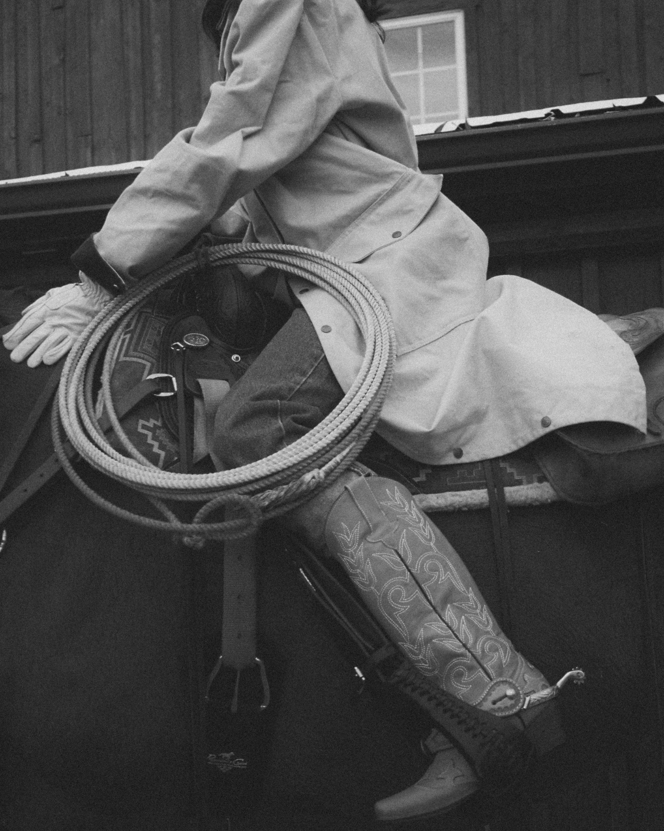 1991 "Sunday" Cowboy Boot - Milk & Honey Creme White Leather — 1991 ...