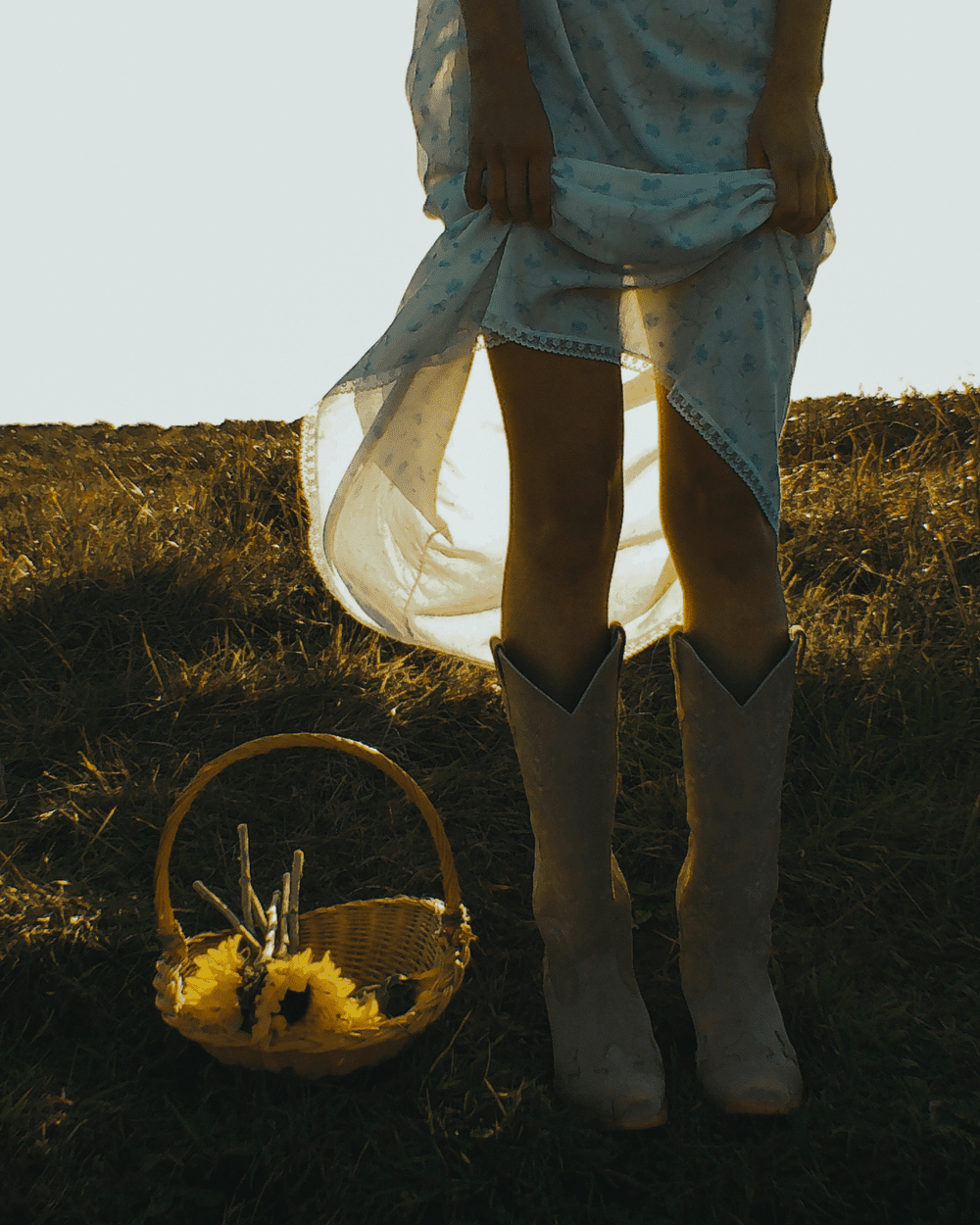 1991 "Sunday" Cowboy Boot - Milk & Honey Creme White Leather — 1991 ...
