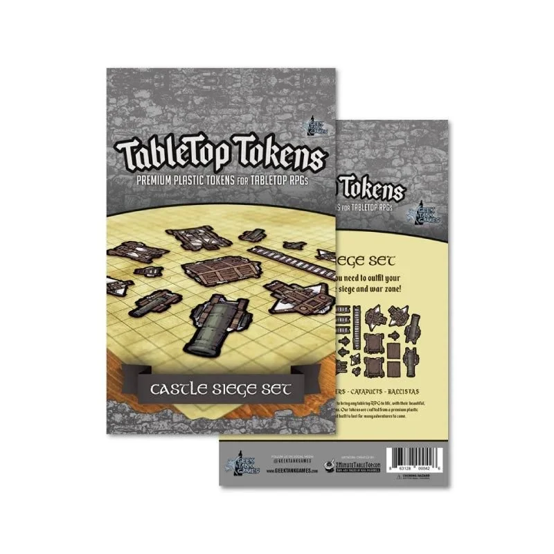 Gtg Minis: Tabletop Tokens Castle Siege Set — Evil Grin Games