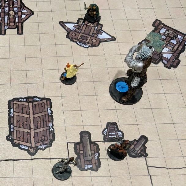 Gtg Minis: Tabletop Tokens Castle Siege Set — Evil Grin Games