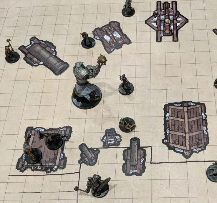 Gtg Minis: Tabletop Tokens Castle Siege Set — Evil Grin Games