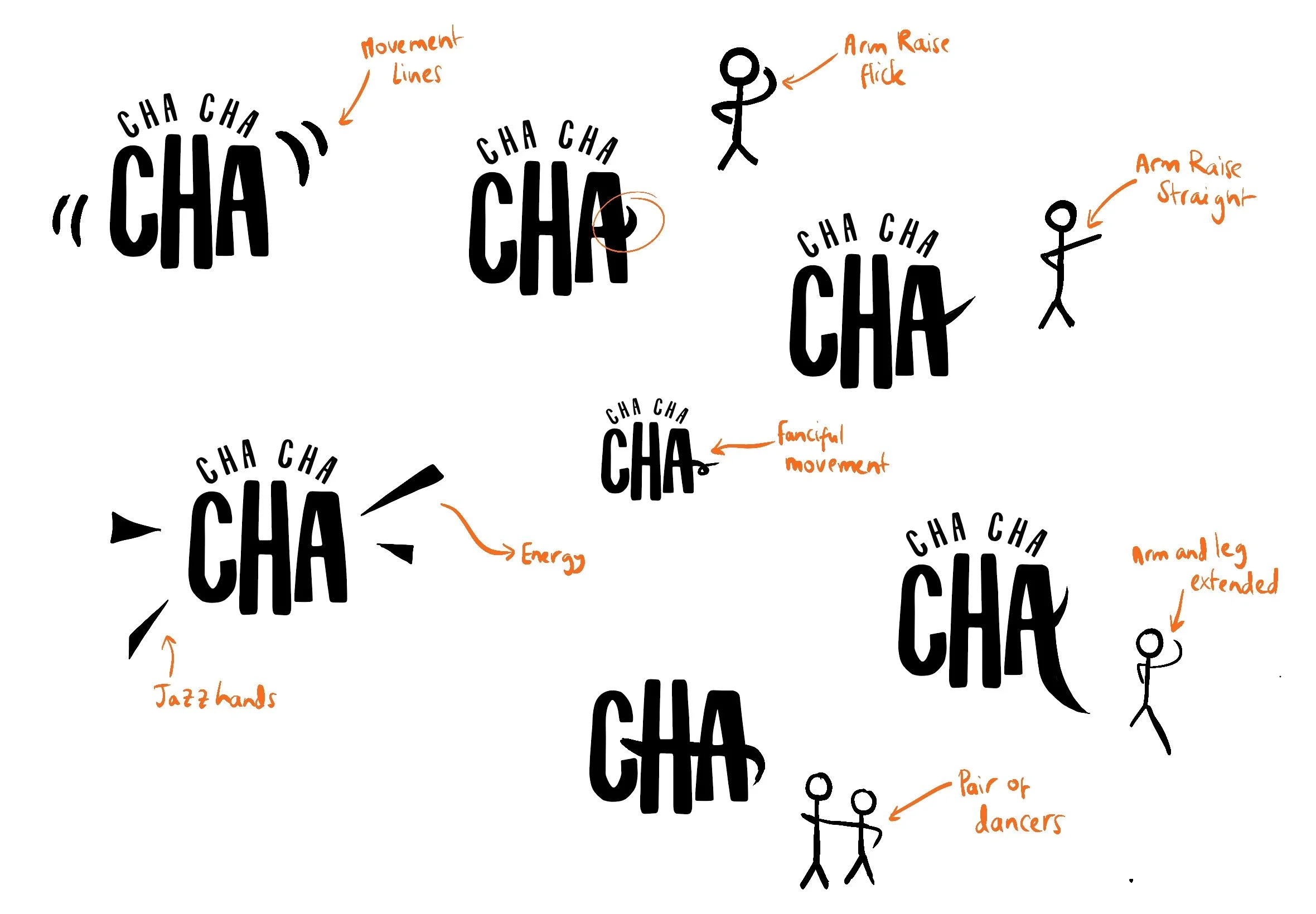 CHA CHA CHA — Graphic Design