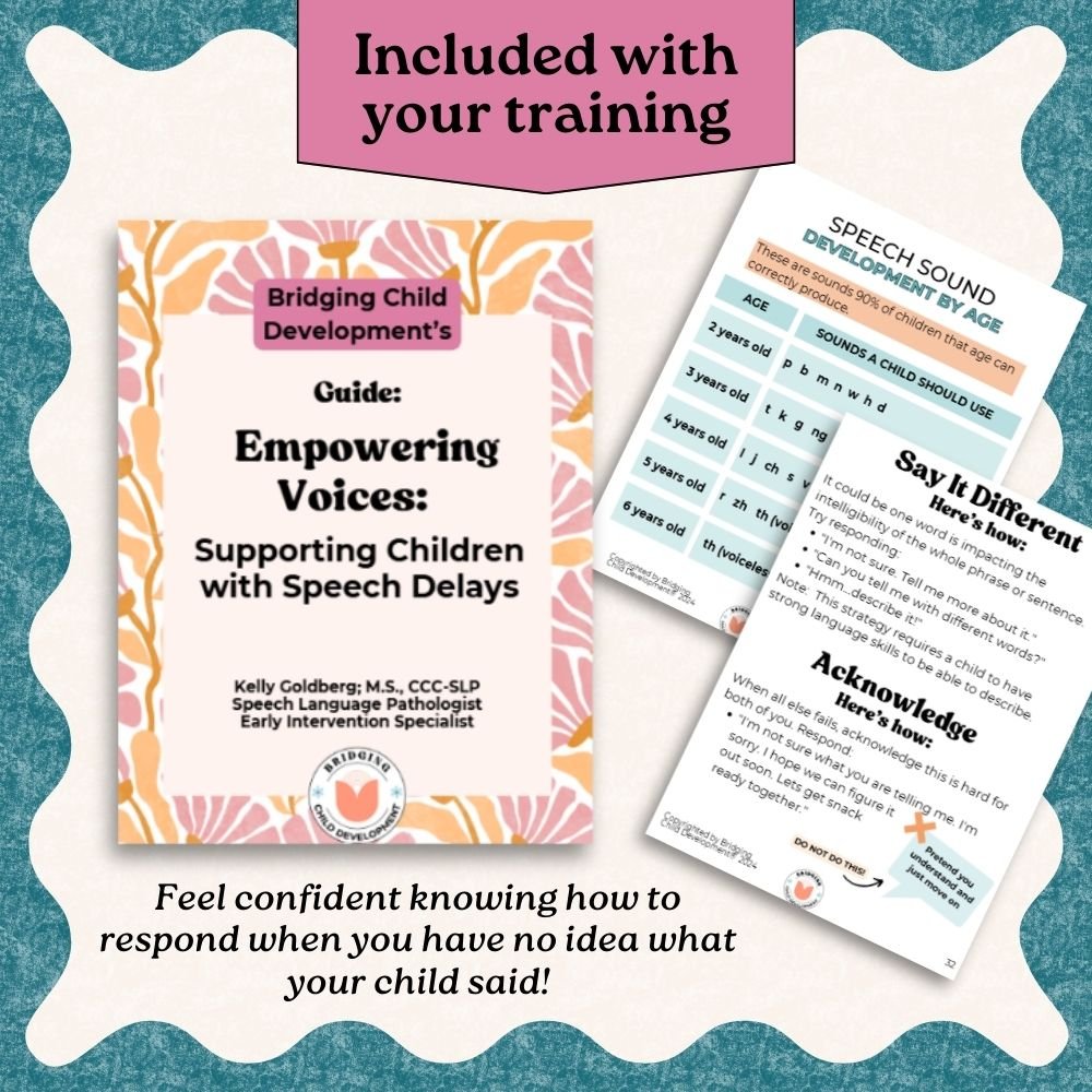 Approved Child Care Trainings — Bridging Child Development