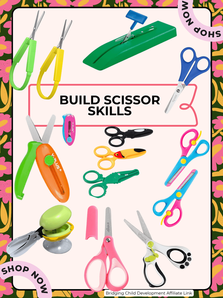 Best Preschool Scissors for Fine Motor Development — Bridging Child ...