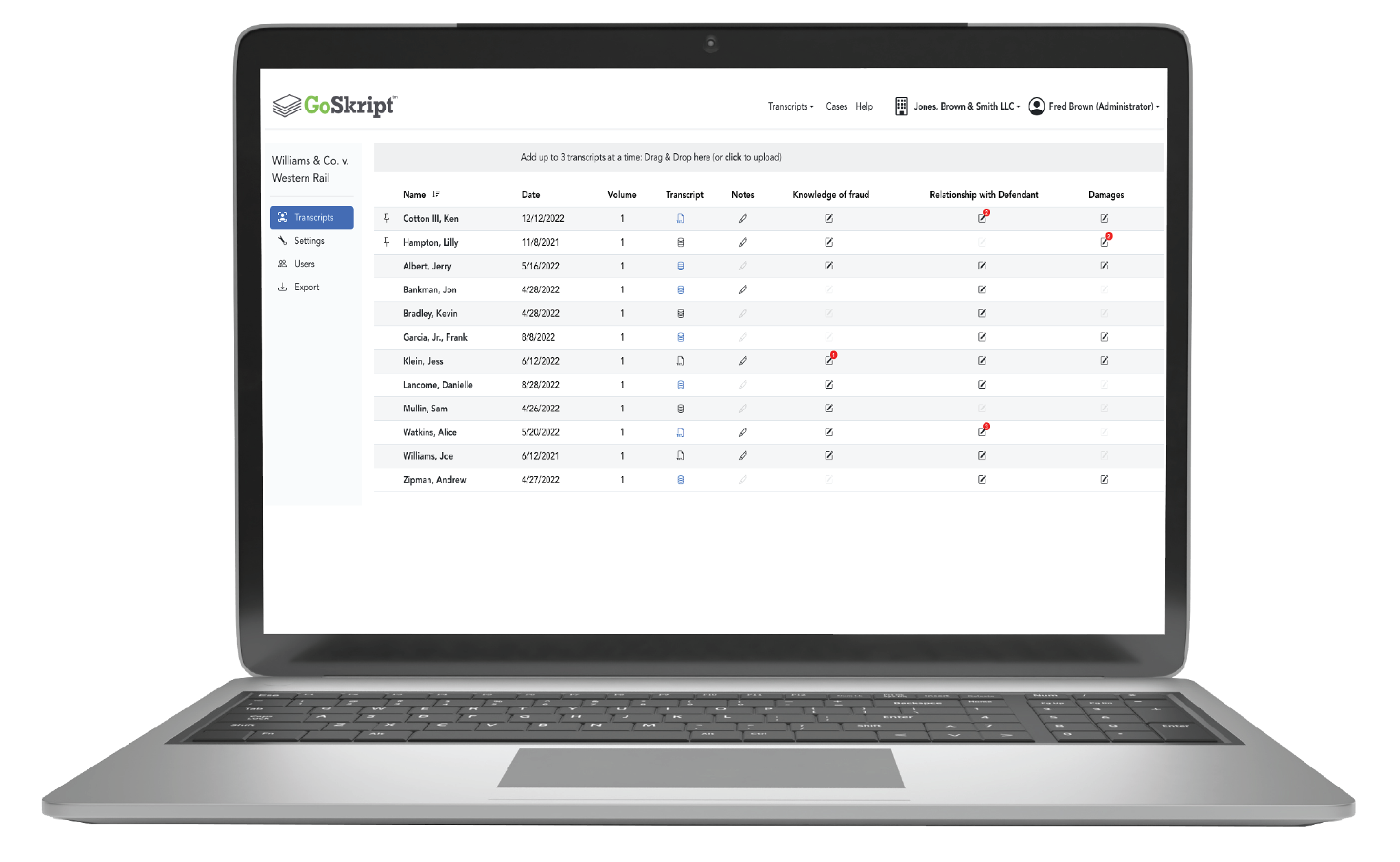 GoSkript - Transcript Management Platform