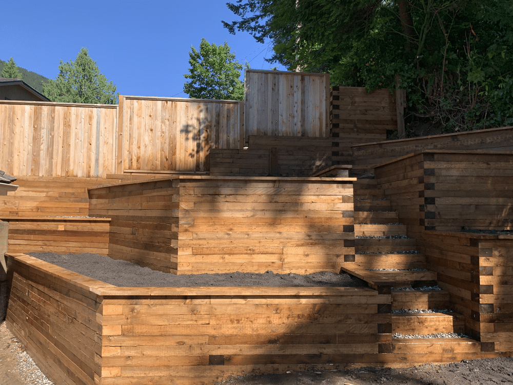 How to Build a Retaining Wall on a Slope — Mountainscape Contracting