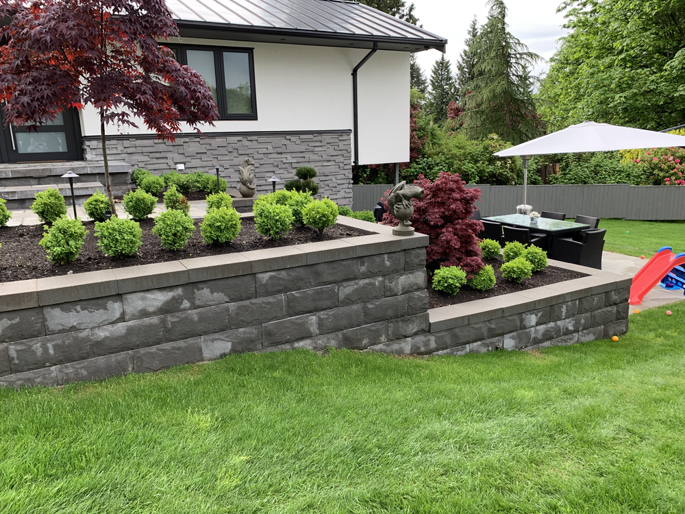 How to Build a Retaining Wall on a Slope — Mountainscape Contracting