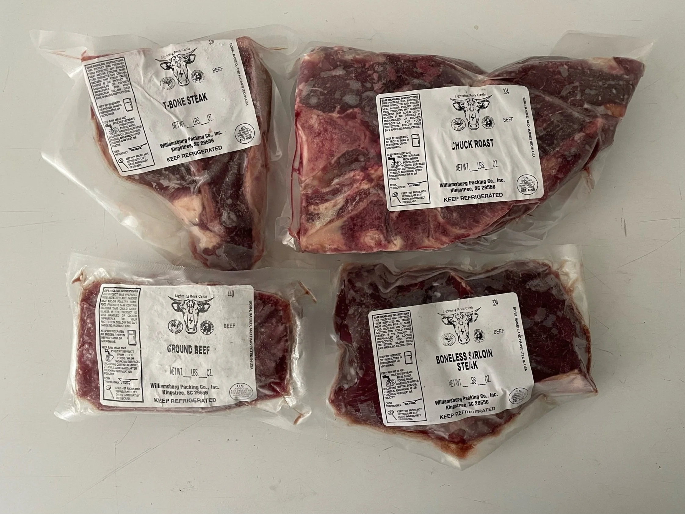 Our Meats — Lightning Rock Cattle