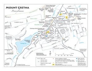 Mount Gretna Map with Parking | Explore, Park, Enjoy — mtgretna.org