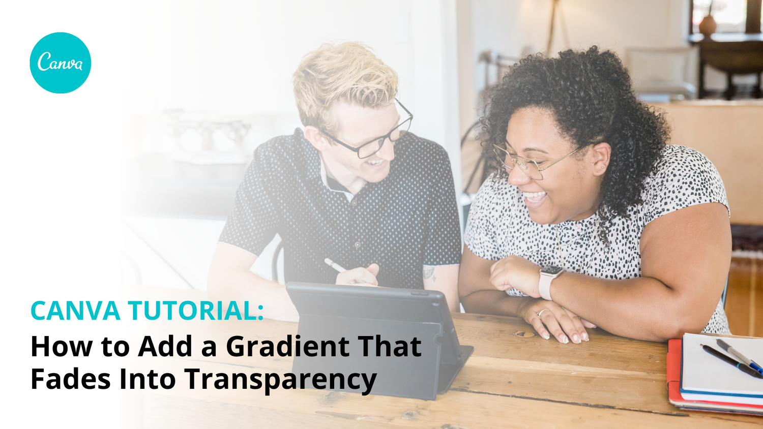 How to create a Solid to Transparent Gradient effect in Canva for Free! — Dalyn Creative Studio