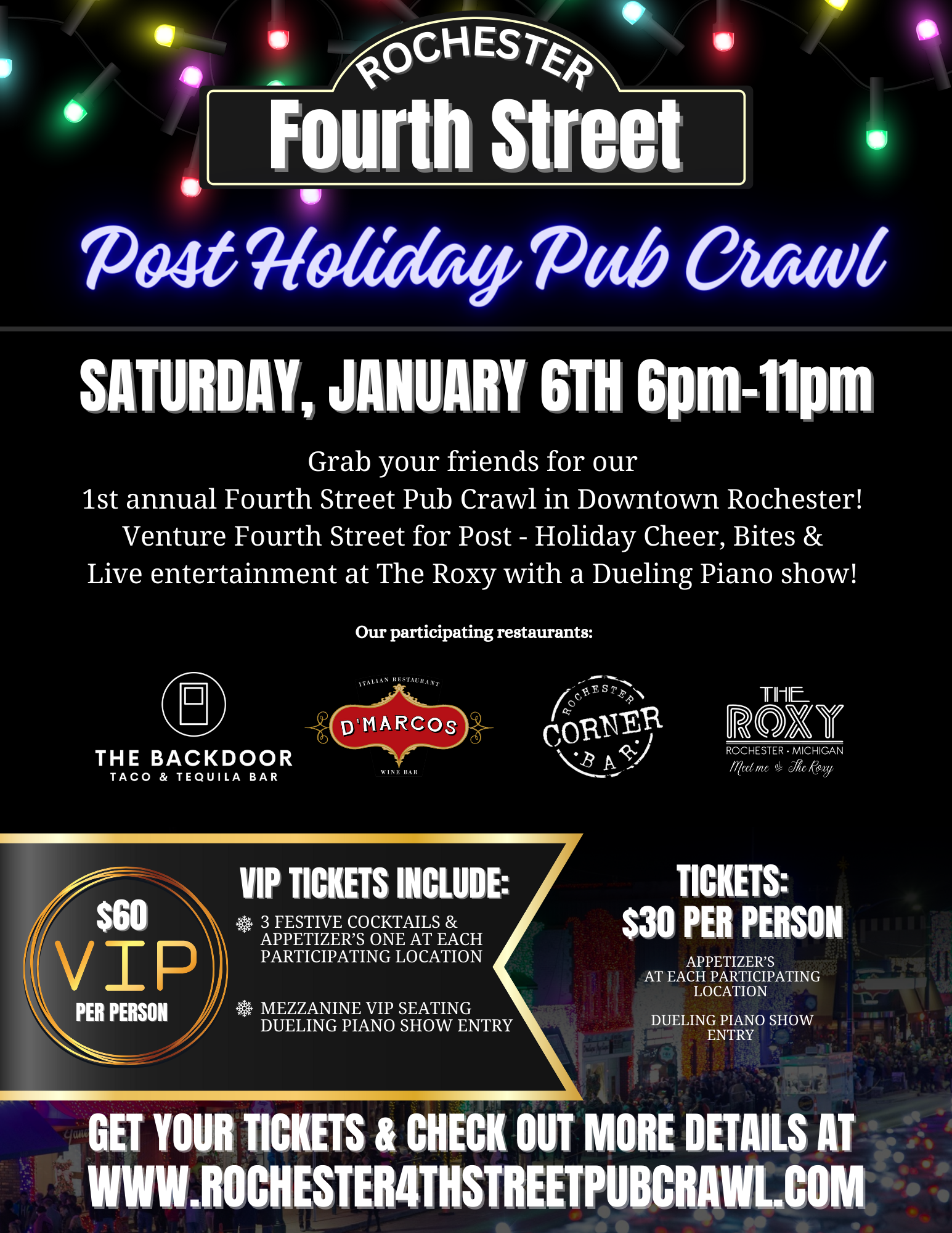 Rochester Fourth Street Pub Crawl